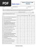 CRIES-8: Children's Trauma Assessment | PDF | Psychometrics ...