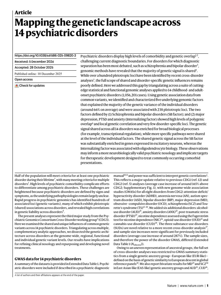 Artigonature | PDF | Mental Disorder | Attention Deficit Hyperactivity ...