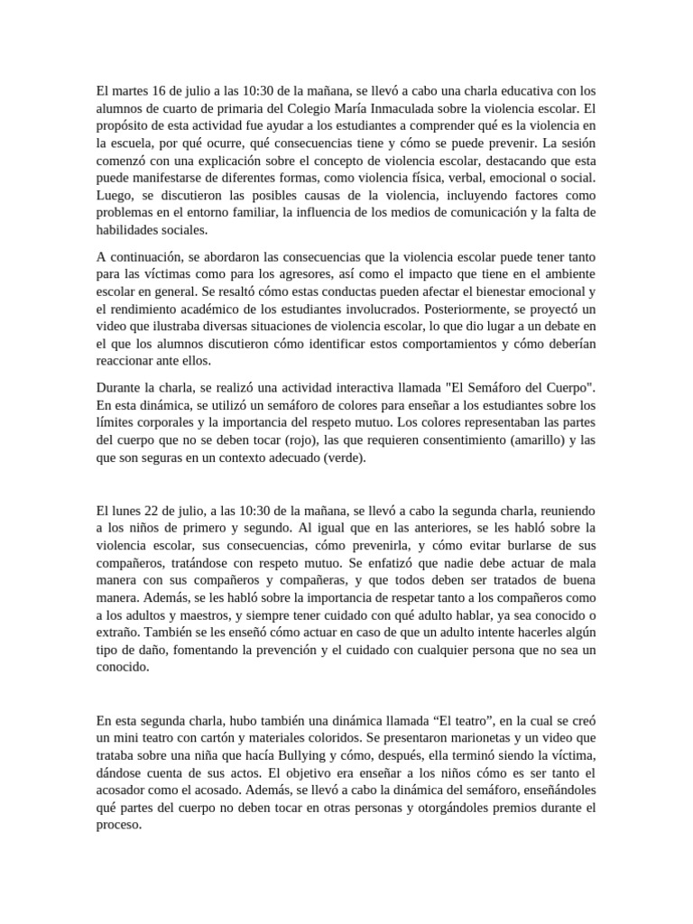 charla 16 22 y 23 | PDF | Violencia | Sicología