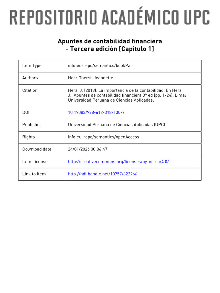 Apuntes de Contabilidad Financiera (Capítulo I) | PDF | normas ...