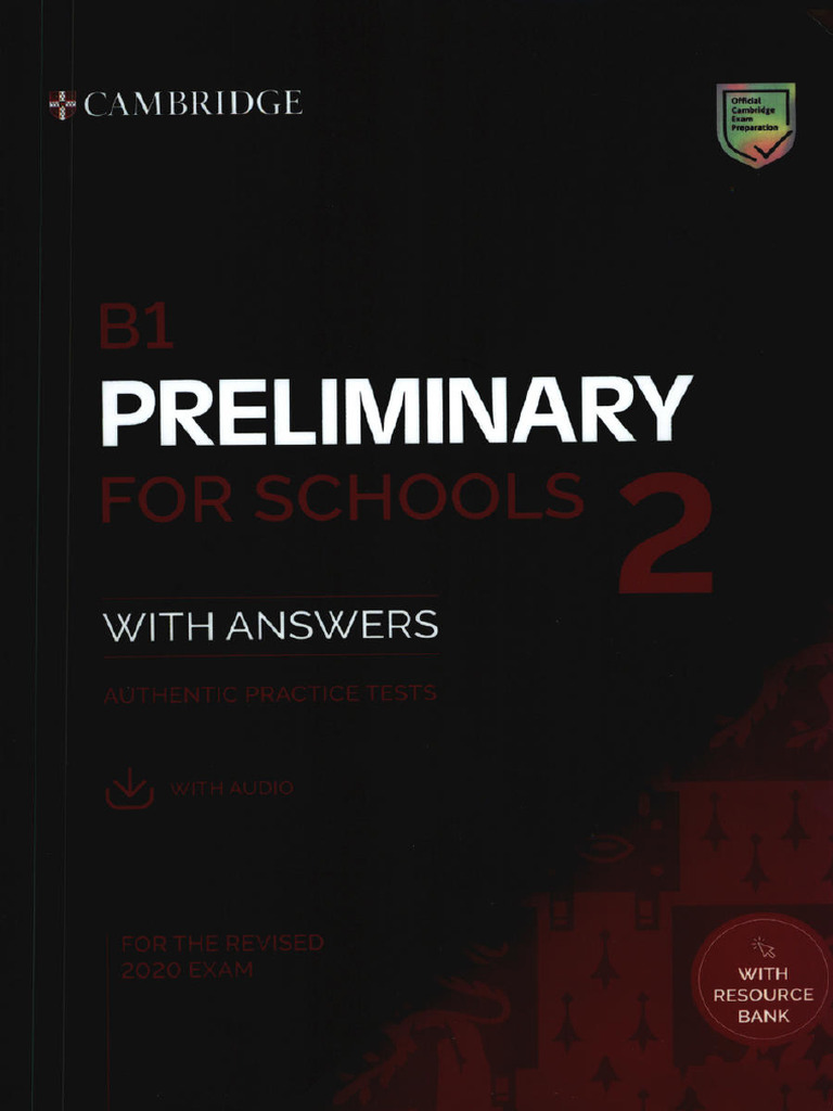 Cambridge B1 FS2for Students | PDF
