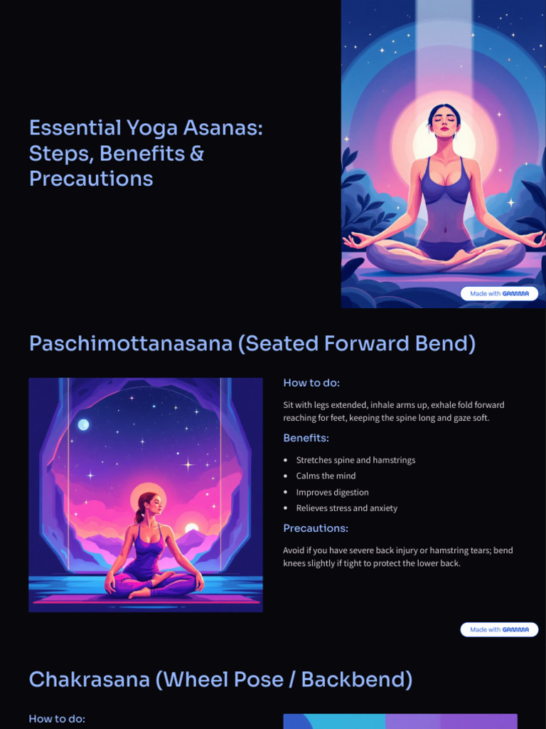 Kartikey A | PDF | Asana | Thorax