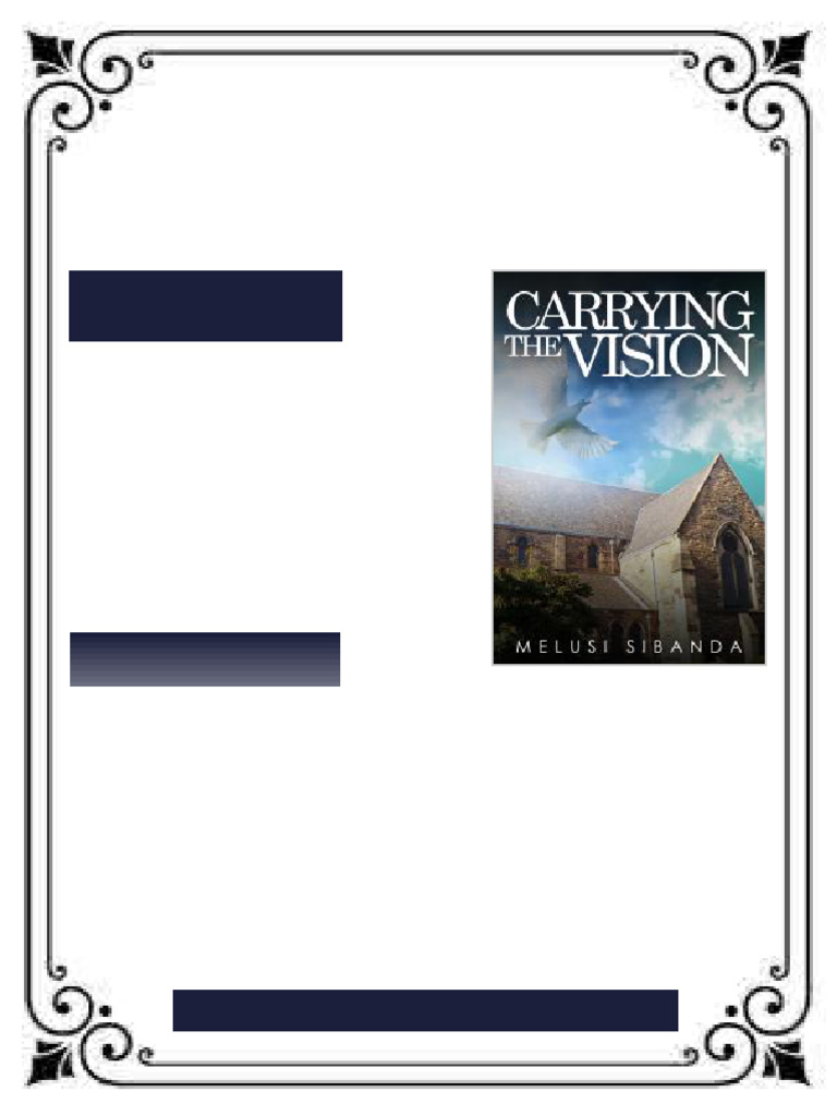 Carrying the Vision Eelin and Her Missionary Friends 1st Edition Melusi ...