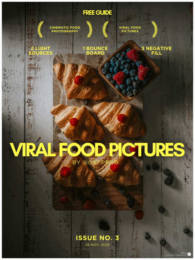 Viral Food Pictures by c47.Prod Issue 3, Nov 26, 2025 | PDF | Flash ...