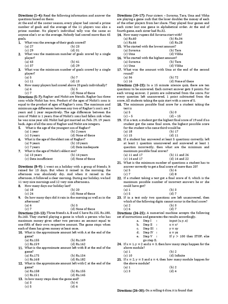 13. Quantitative Reasoning | PDF