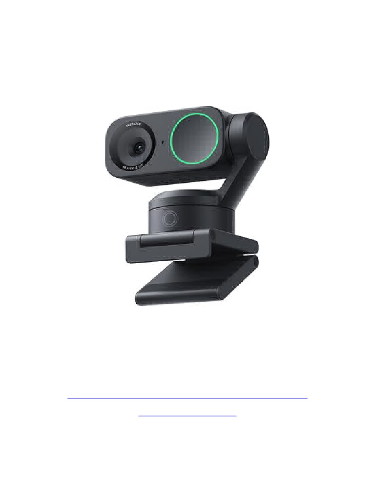 0265 Insta360 Link 2 Standard Bundle - 4K Webcam for PC Mac 1 2 Inch ...