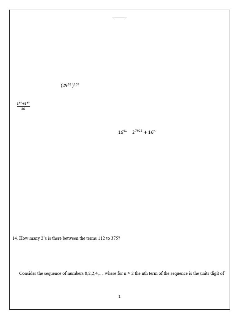 Math Problem Set with Solutions | PDF | Length | Area