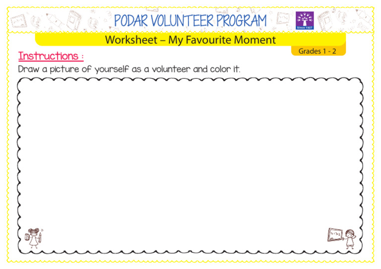 Worksheet – My Favourite Moment | PDF