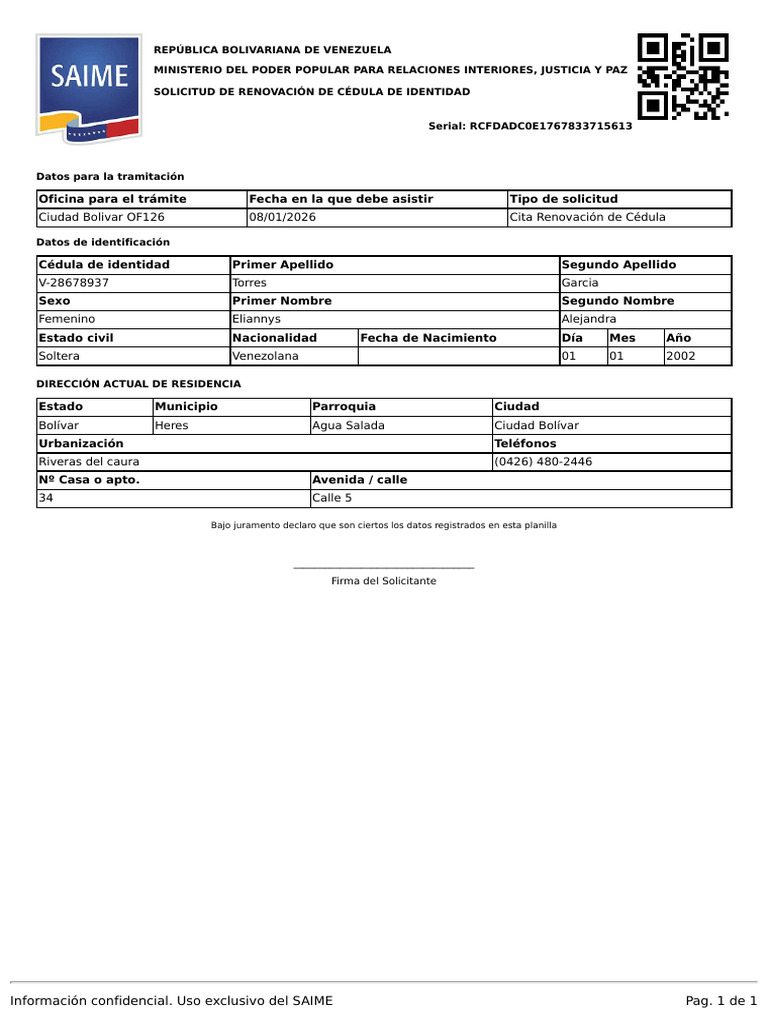 Reno Vaci Once Dula Venezolano | PDF