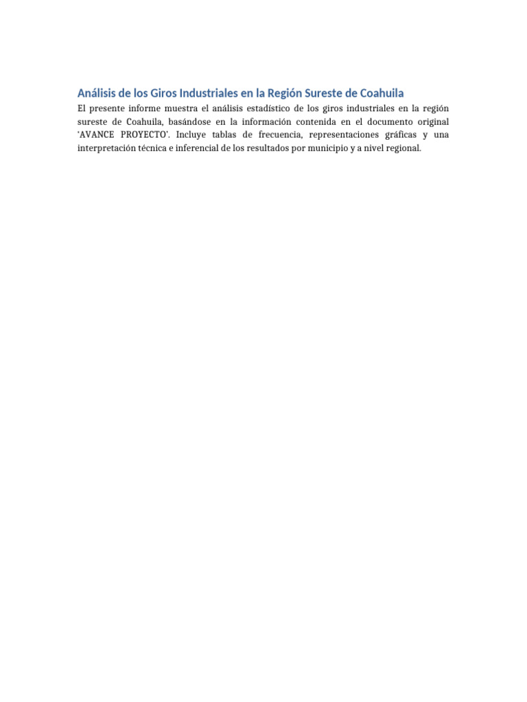 Analisis Giros Industriales Mejorado | PDF | Industria automotriz ...