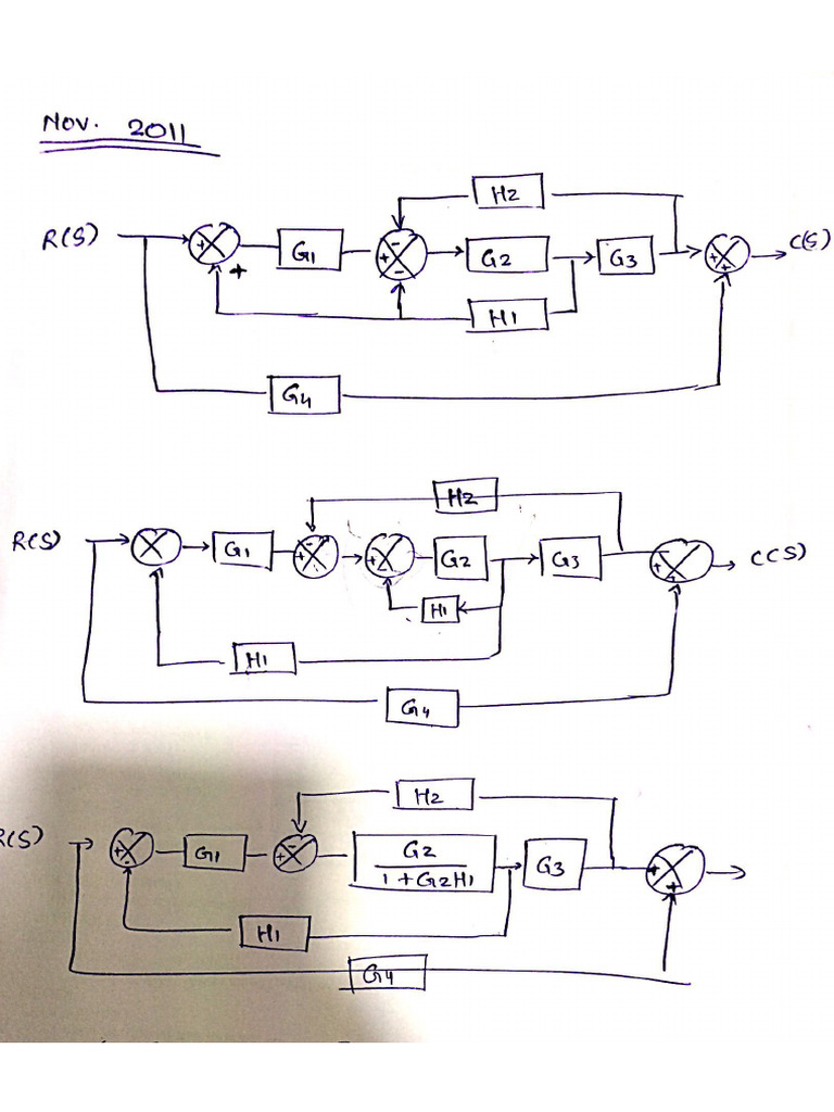 Block Diagram Reduction Examples 2018122882515 Pm | PDF