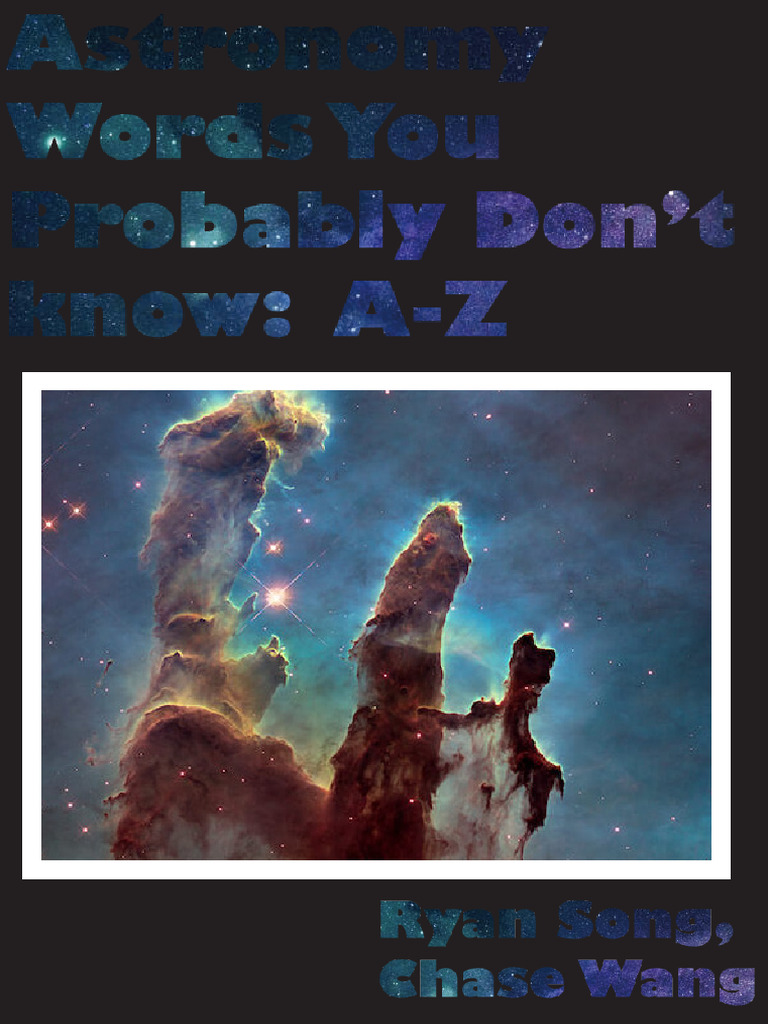ABC Book Astronomy | PDF | Stars | Interstellar Medium
