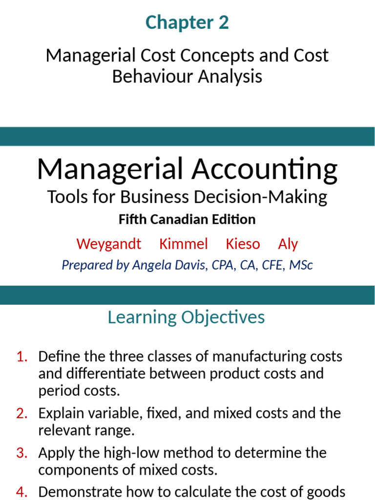 Cost Concepts in Managerial Accounting | PDF | Inventory | Cost