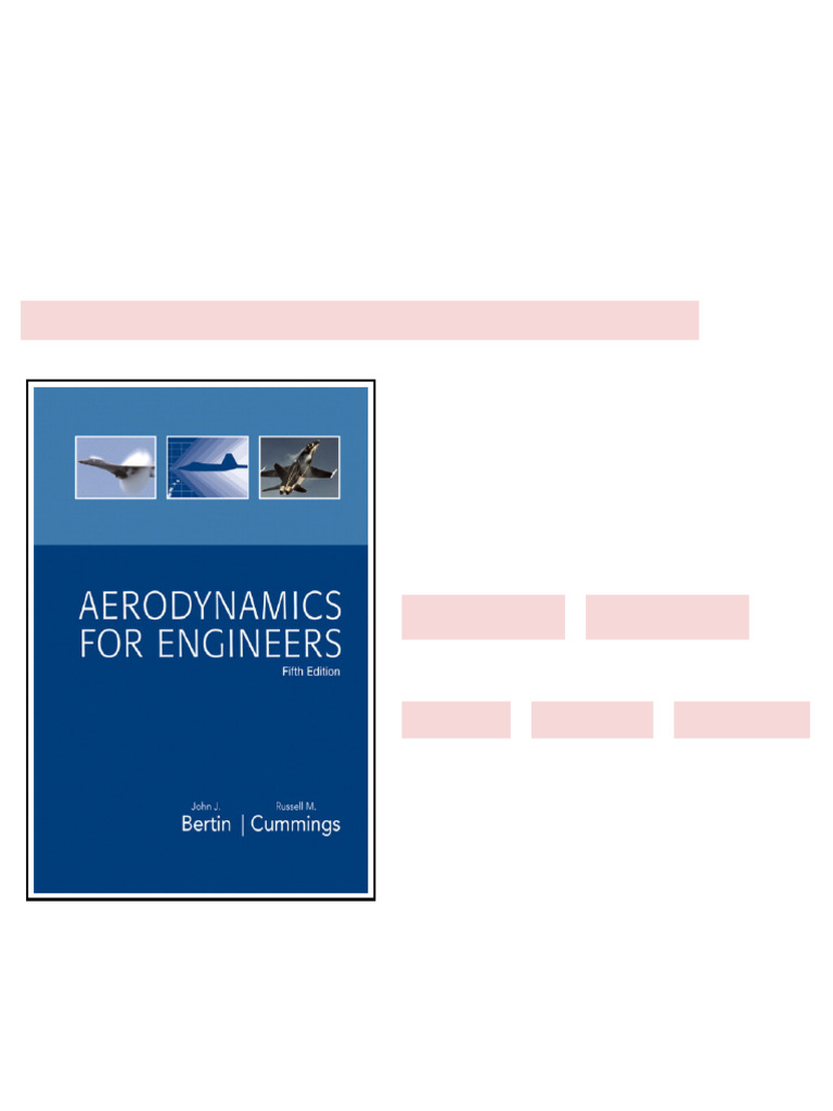 Solution Manual for Aerodynamics for Engineers 5th Edition by Bertin No ...