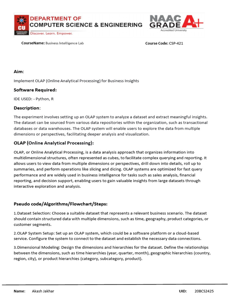 EXP 5 | PDF | Computer Science | Information Science