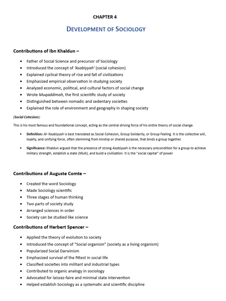 Chapter 4 - Sociology and Social Work | PDF | Sociology | Society