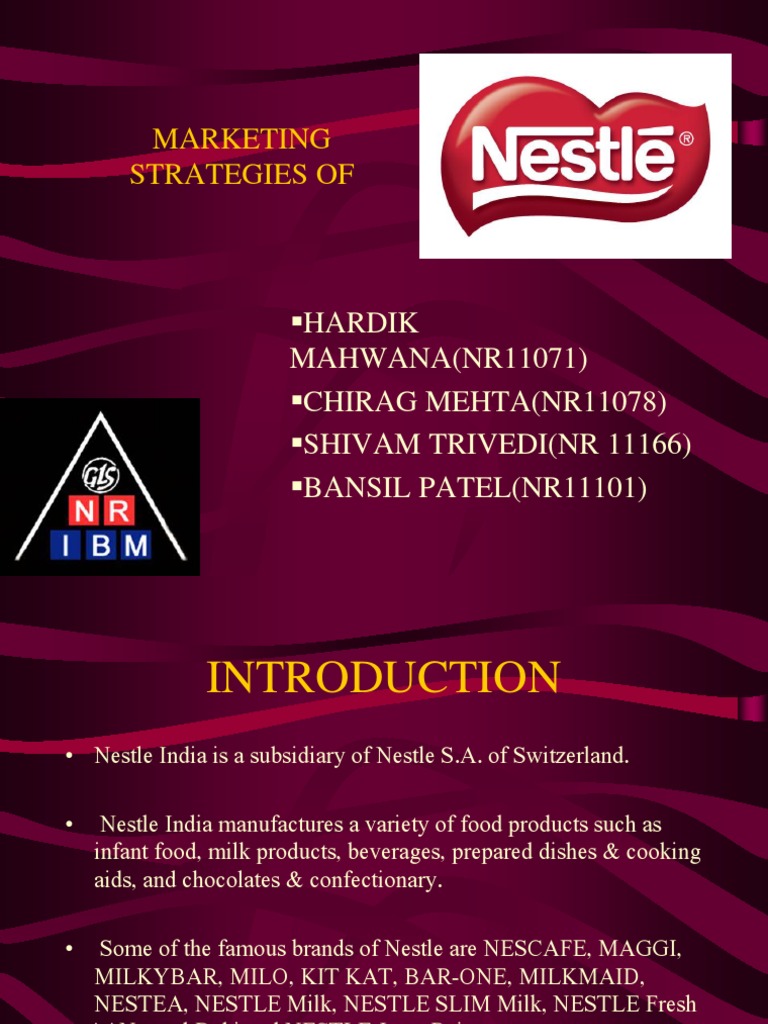 Nestle | PDF | Finance & Money Management