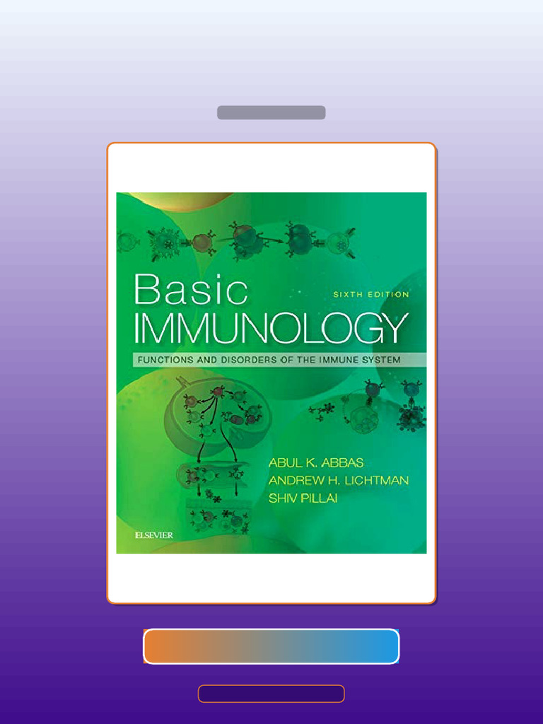 Basic Immunology eBook Functions and Disorders of the Immune System 6th ...