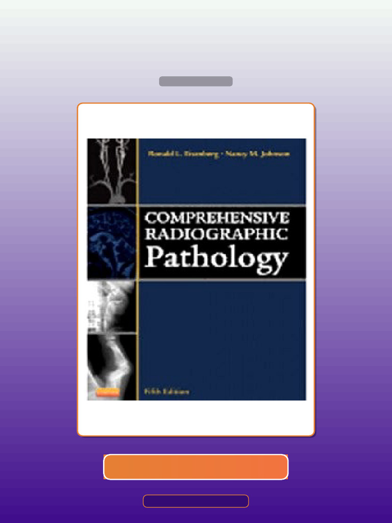 Comprehensive Radiographic Pathology 5th Edition Eisenberg E-book ...