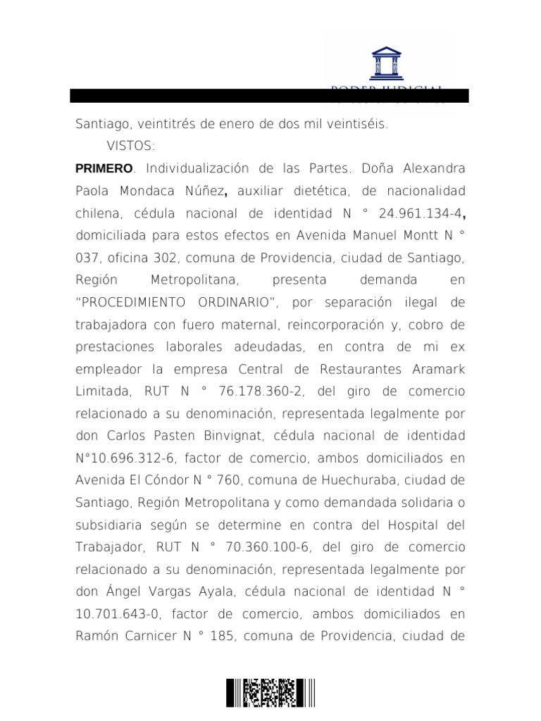 Sentencia Con Una Sola Barra Negra | PDF | Derecho laboral | Anulación