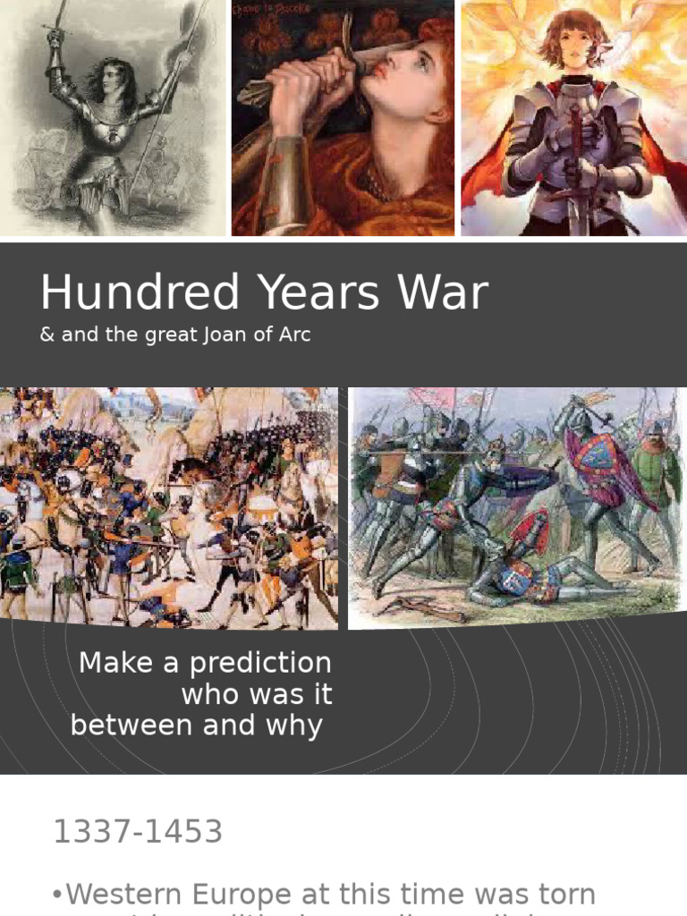Hundred Years War and Joan of Arc | PDF