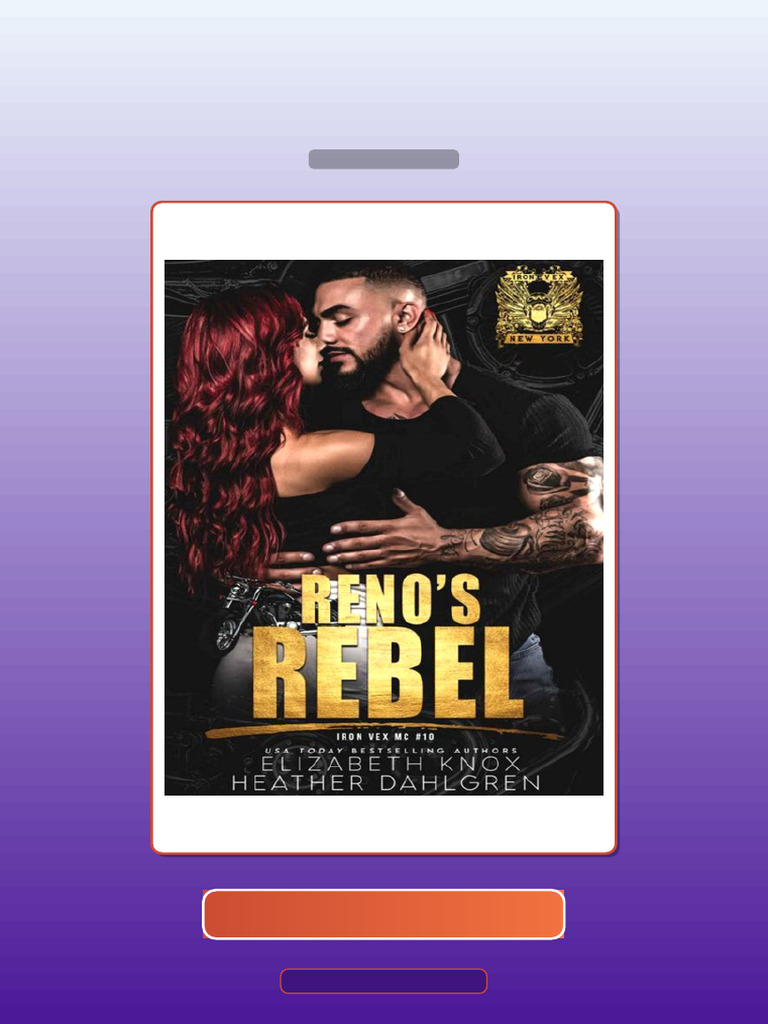 Renos Rebel Iron Vex MC Book 10 Elizabeth Knox Heather Dahlgren E-book ...