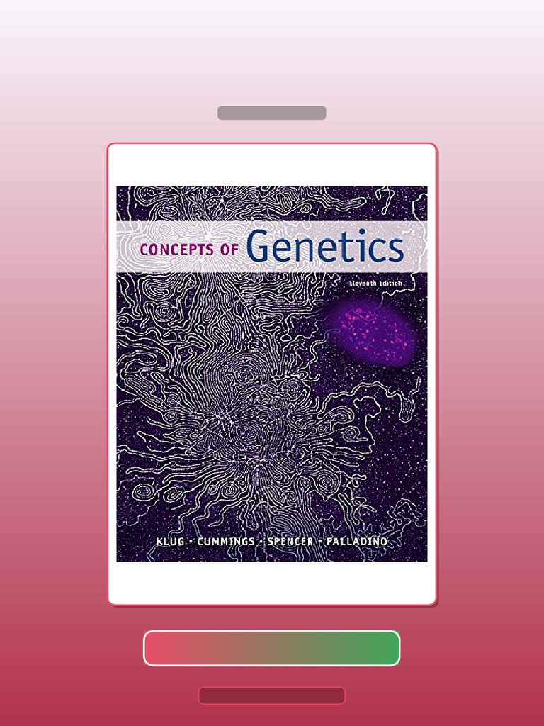 Concepts of Genetics 11th Edition E-book Testbank Solutions | PDF ...