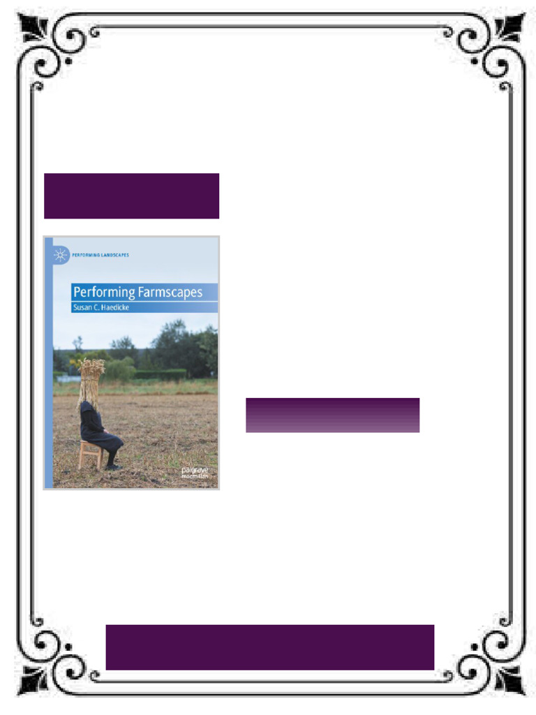 Performing Farmscapes Susan C. Haedicke ebook reader ready version ...