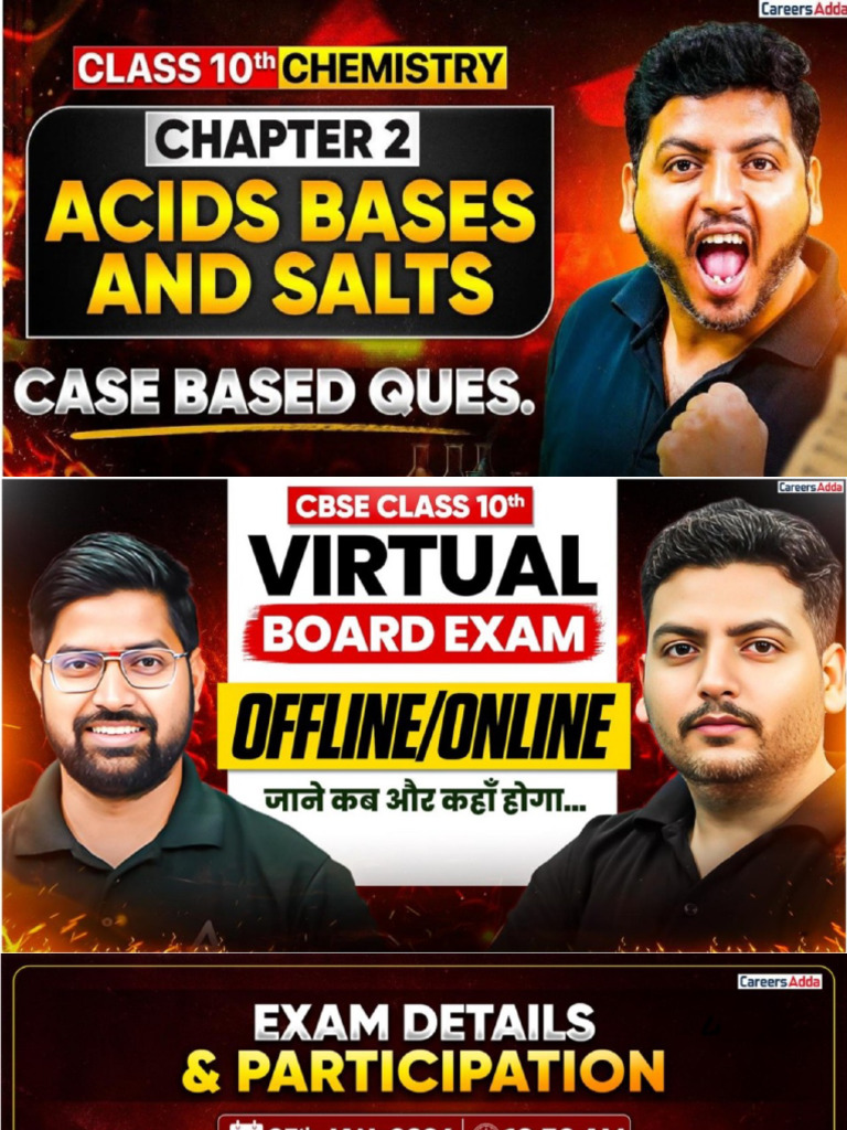 Case Based Questions Acids Bases and Salts | PDF