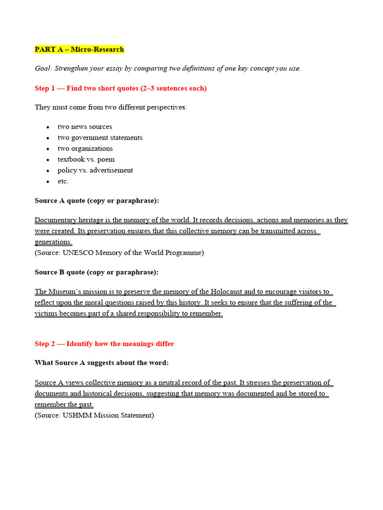 Argumentative Writing Worksheet | PDF | Narrative | Memory
