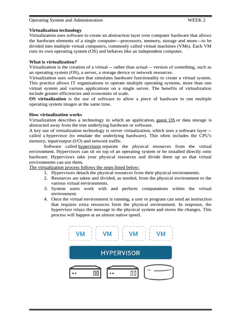 week 2 | PDF | Booting | Virtual Machine