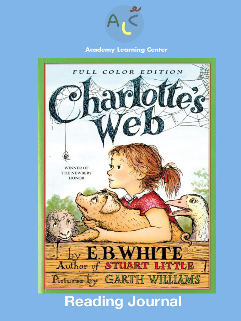 Charlotte's Web Reading Journal: Chapters 1-2 | PDF