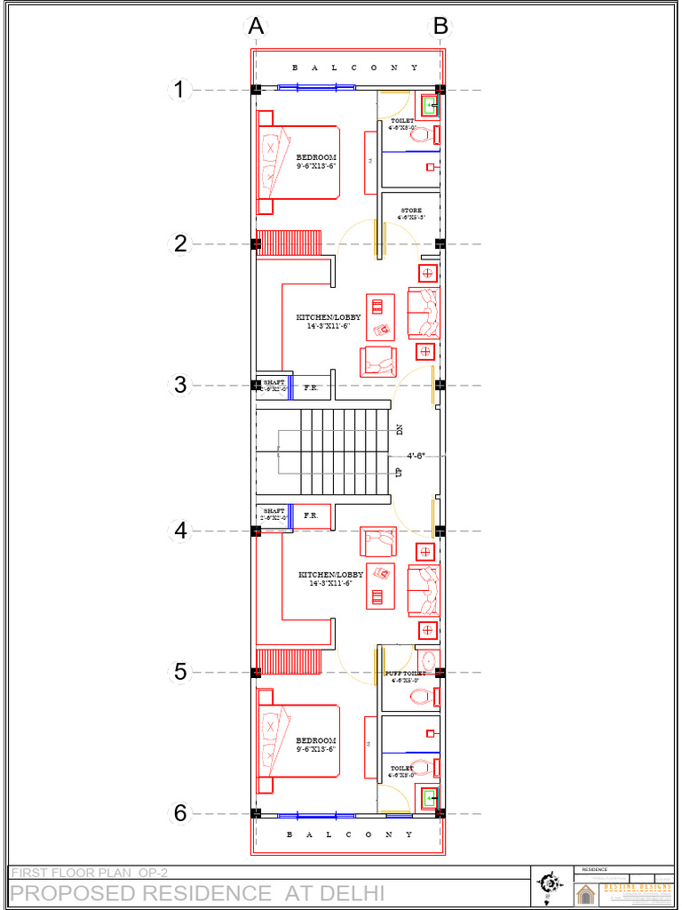 First Floor Plan Op-2 | PDF