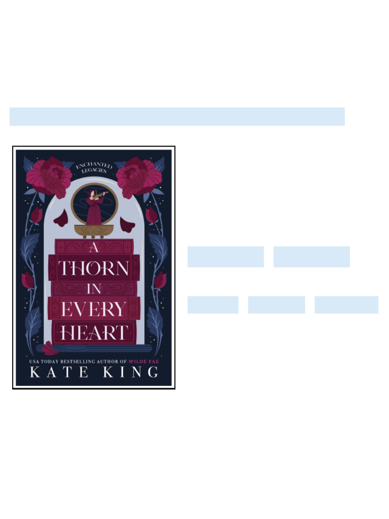 A Thorn in Every Heart ebook digital edition | PDF