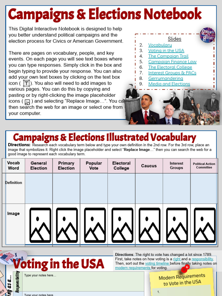 Abigail Hoggins - Campaigns & Elections Digital Notebook | PDF ...