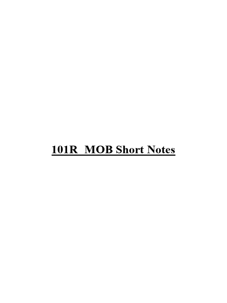 Mba Short Notes All in One (2) | PDF | Leadership | Communication