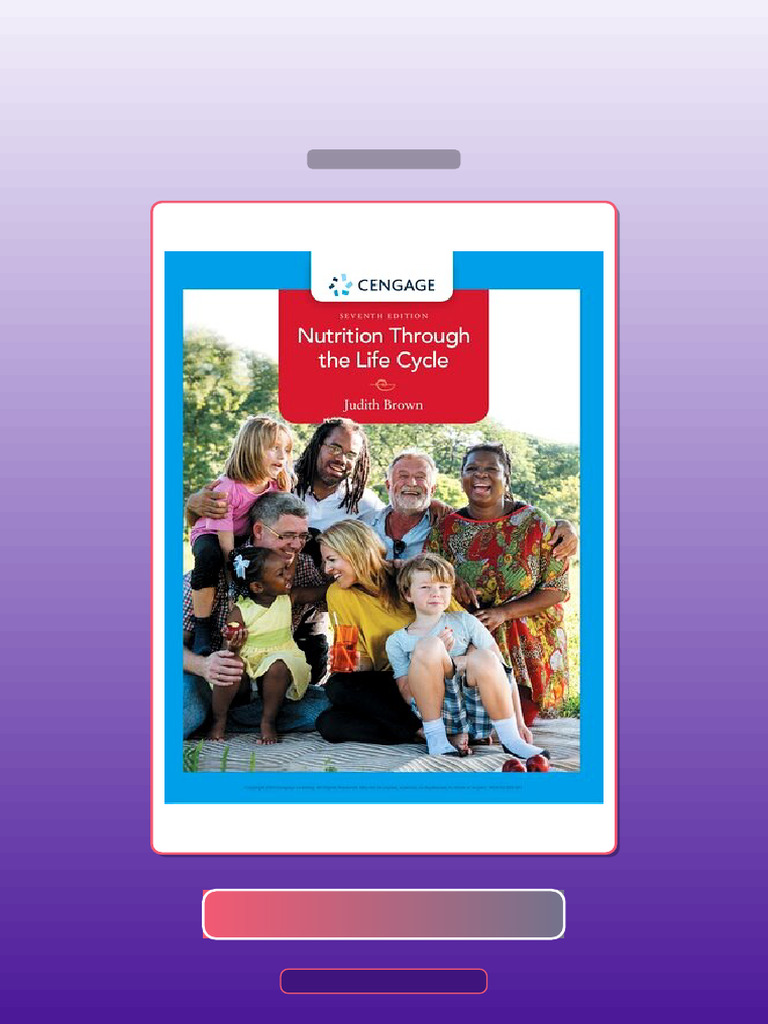 Nutrition Through the Life Cycle 7th Edition Judith E Brown E-book ...