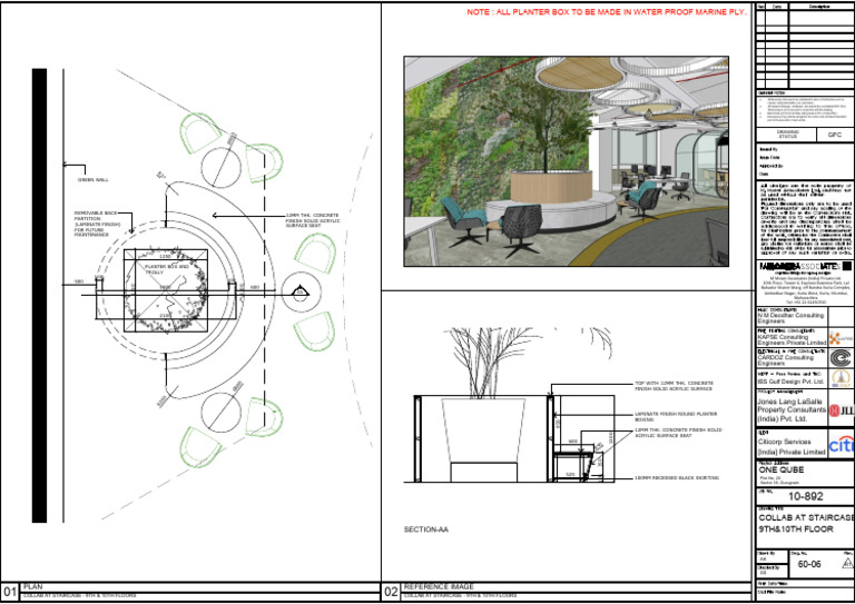 Staircase lounge-Detail drawing | PDF | Architectural Design | Architecture