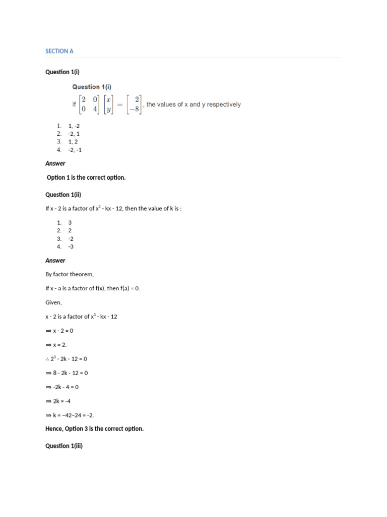 Math Problem Solutions and Explanations | PDF | Circle | Inequality ...
