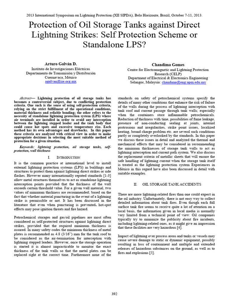 Paper Title (Use Style_ Paper Title) | PDF | Electric Current | Lightning