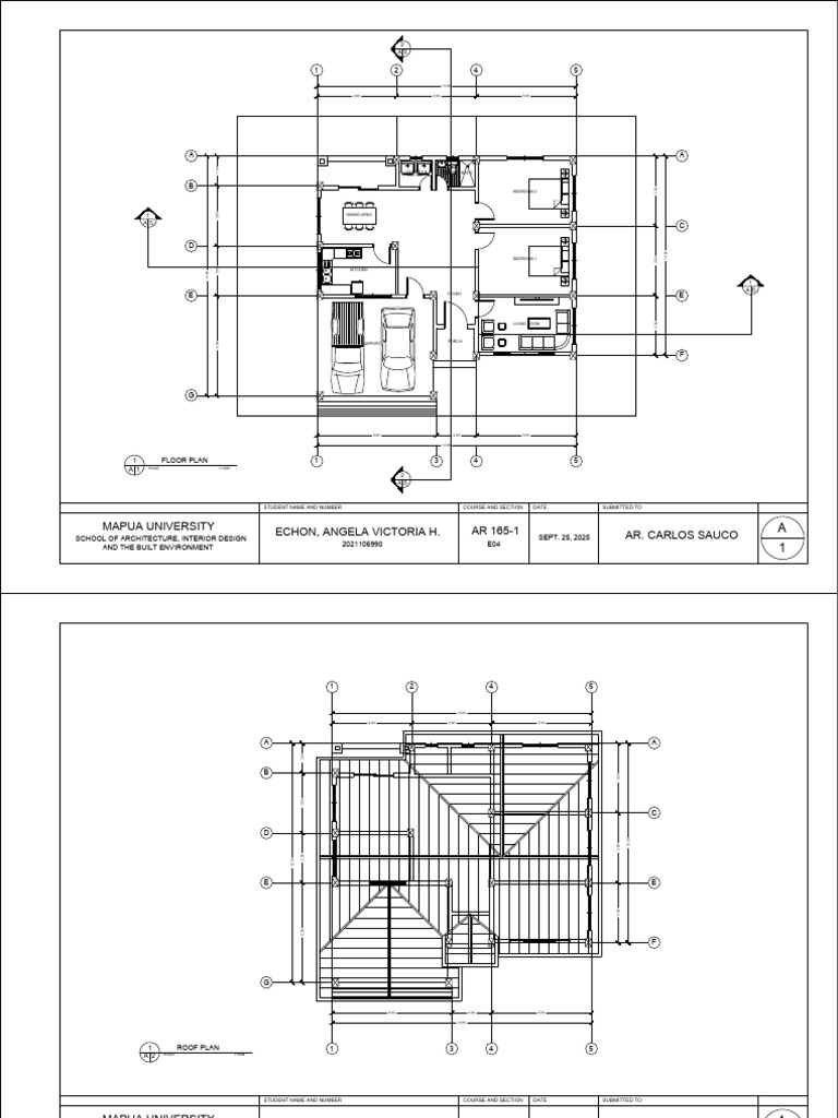 Btech Drawings | PDF | Room | Interior Design
