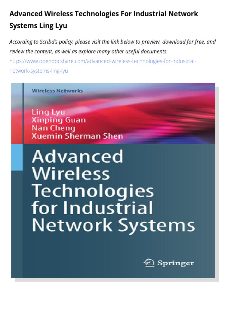 24732206 | PDF | Computer Network | Communication