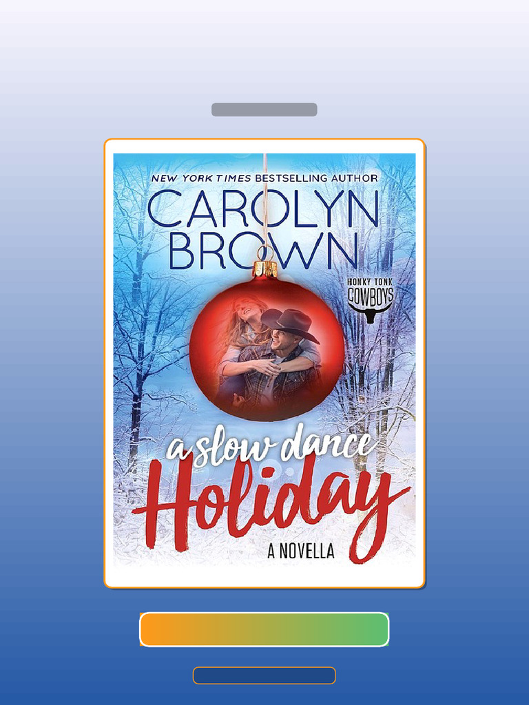 A Slow Dance Holiday Carolyn Brown E-book Testbank Solutions | PDF ...