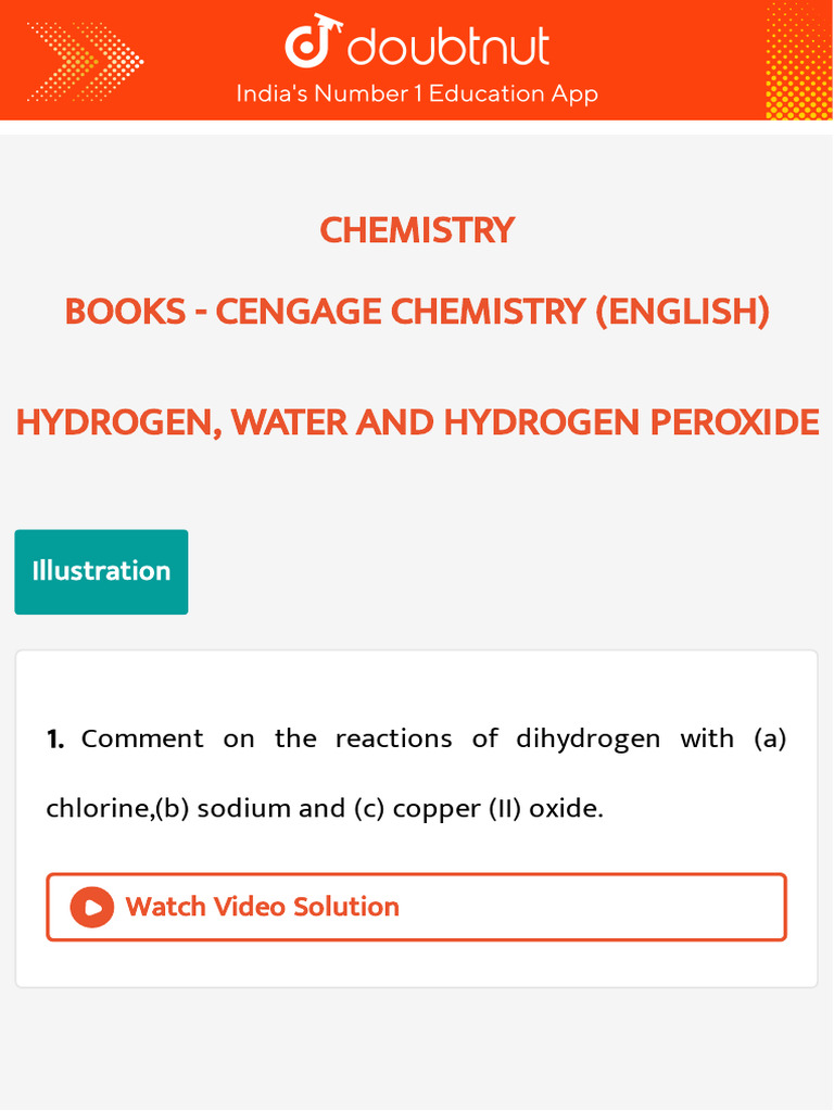 34286-books-doubtnut-question-bank | PDF | Hydrogen | Deuterium