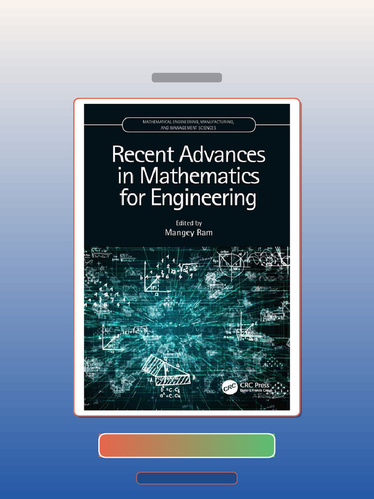 Recent Advances in Mathematics for Engineering by Mangey Ram E-book ...