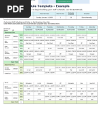 Weekly Shift Schedule Template 2025 | PDF