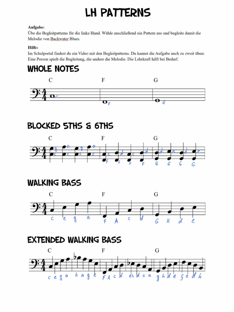 Backwater Blues - LH Patterns | PDF