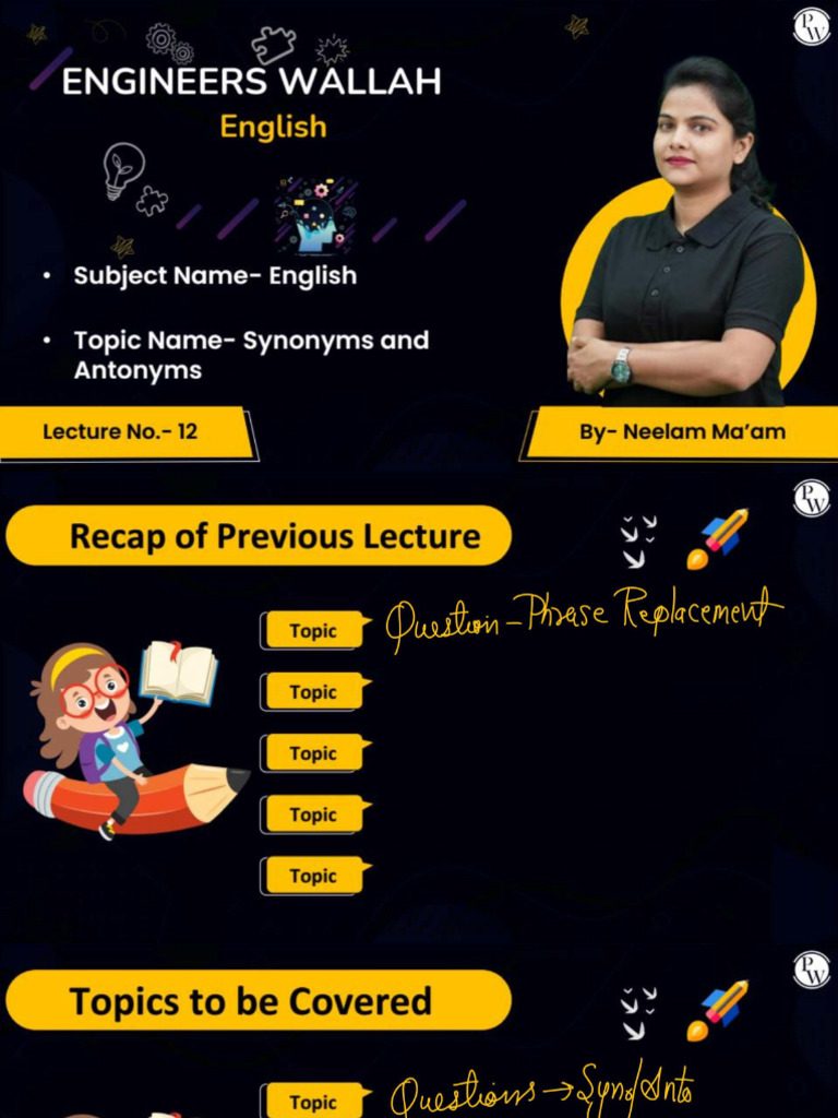 6718d8b57645df9e964d7561 - ## - English 12 - Class Notes (English) | PDF