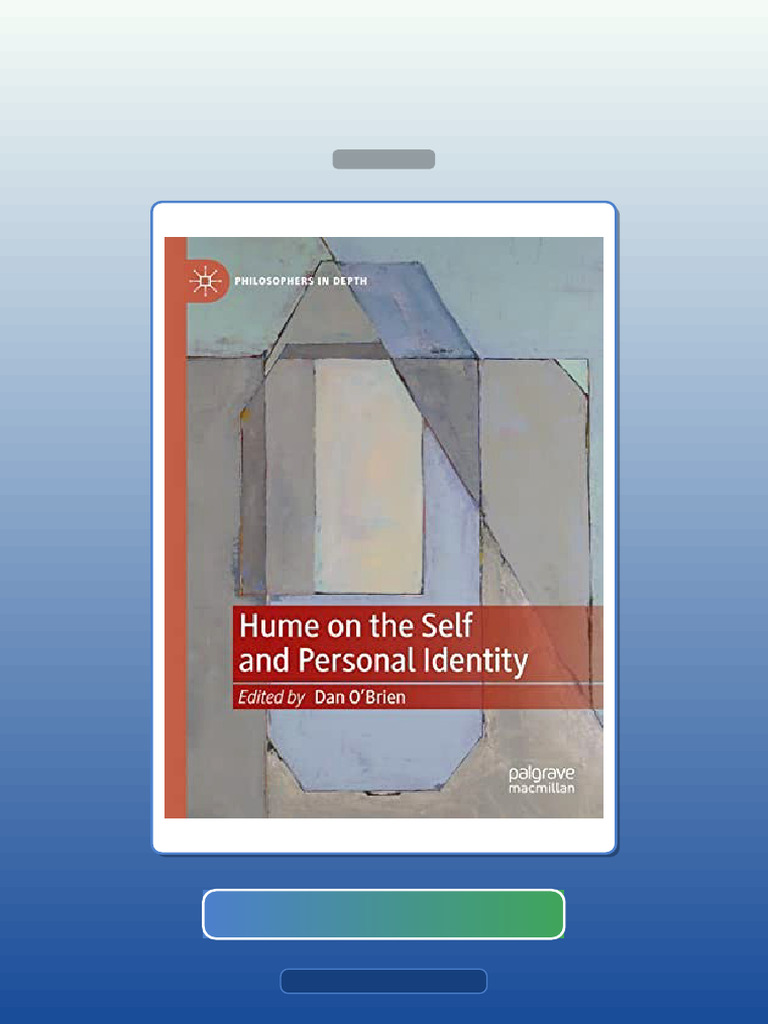 Test Bank for Hume on the Self and Personal Identity | PDF | Philosophy ...