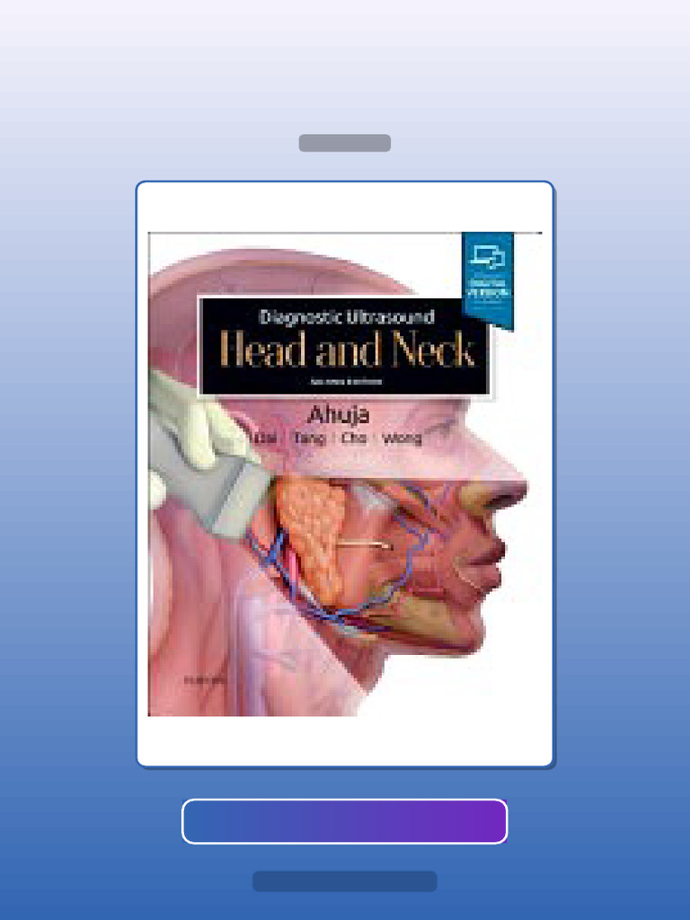 Test Bank for Diagnostic Ultrasound Head and Neck 2nd Edition | PDF | Neck